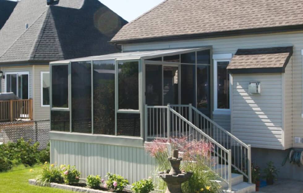 Solarium 3 saisons fabriqué au Québec - 1 an sans paiement