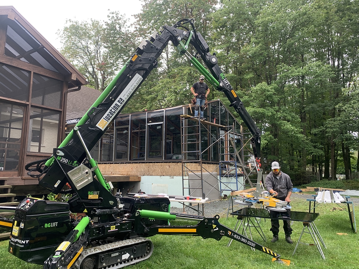 Sunroom installation | Solariums Zytco